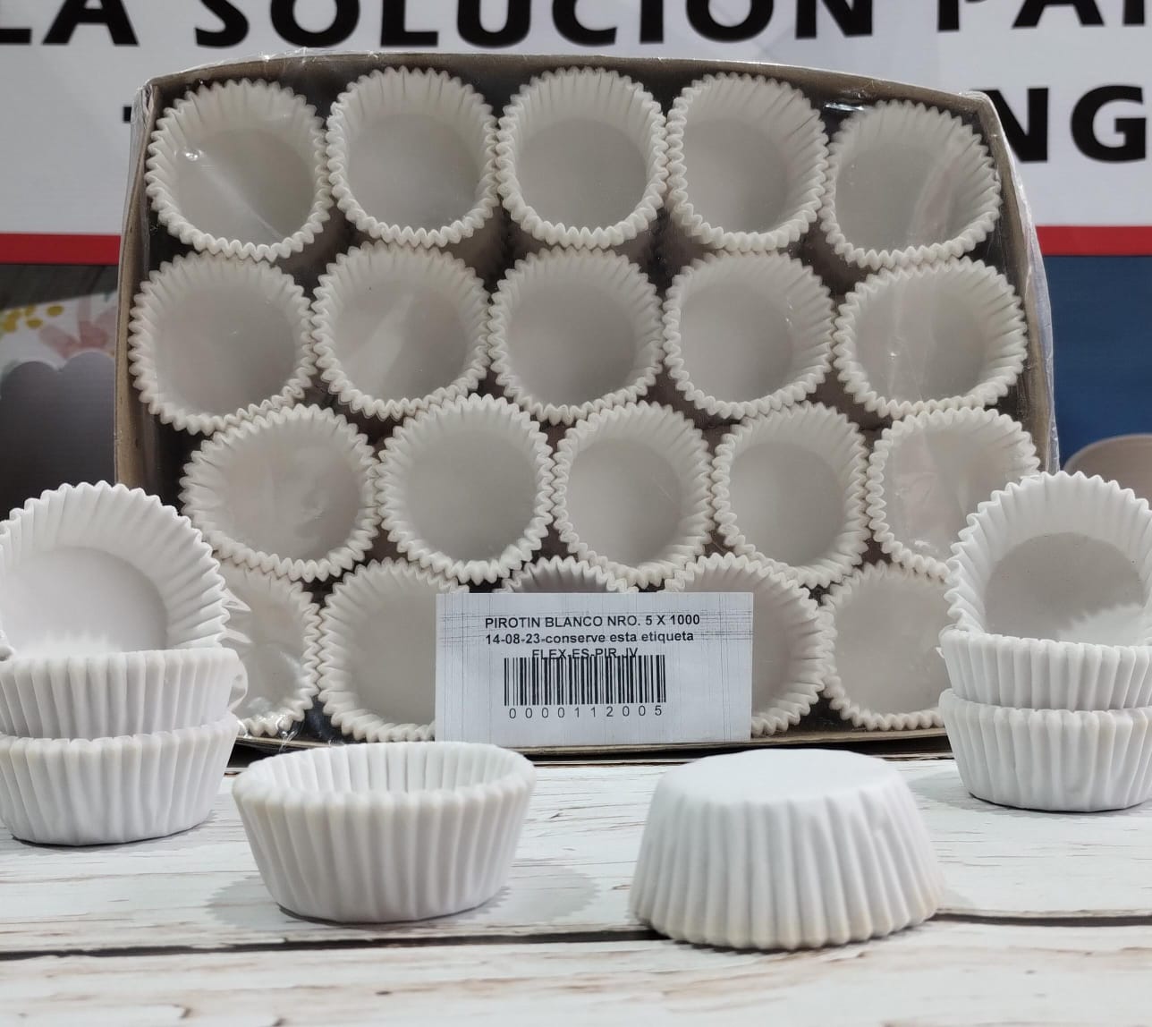 Pirotines comunes Nro. 5 Caja x 1000u. 40 atados – Redma Nort